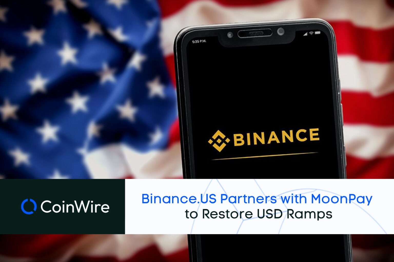 Binance.US Partners with MoonPay to Restore USD Ramps After Banking Setback